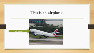 Learn English Vocabulary - Air Travel | PPTX
