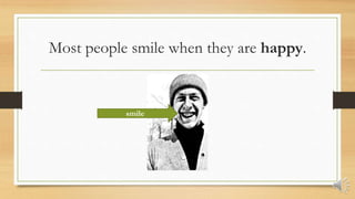 Daily English Vocabulary - Happy | PPTX