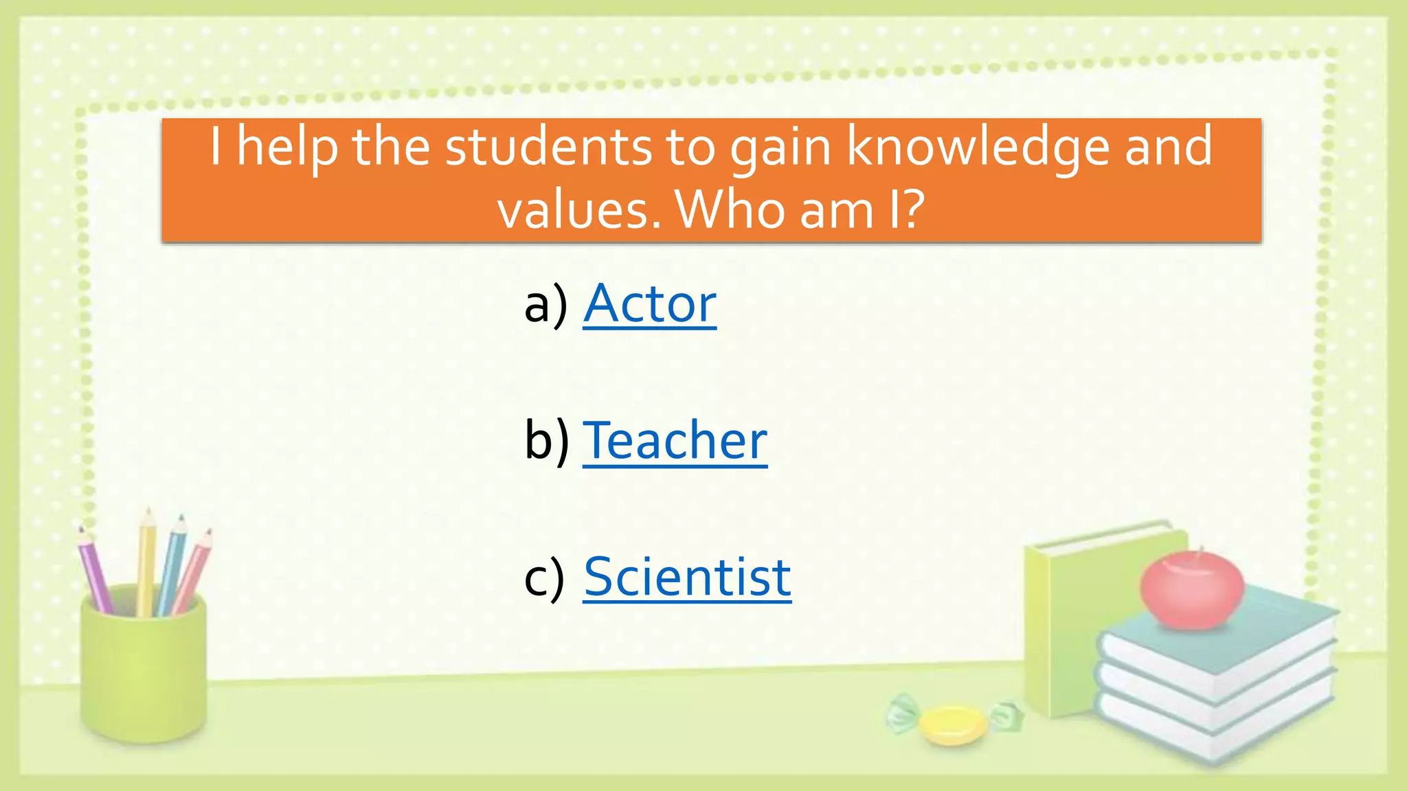 English vocabulary game | PPT