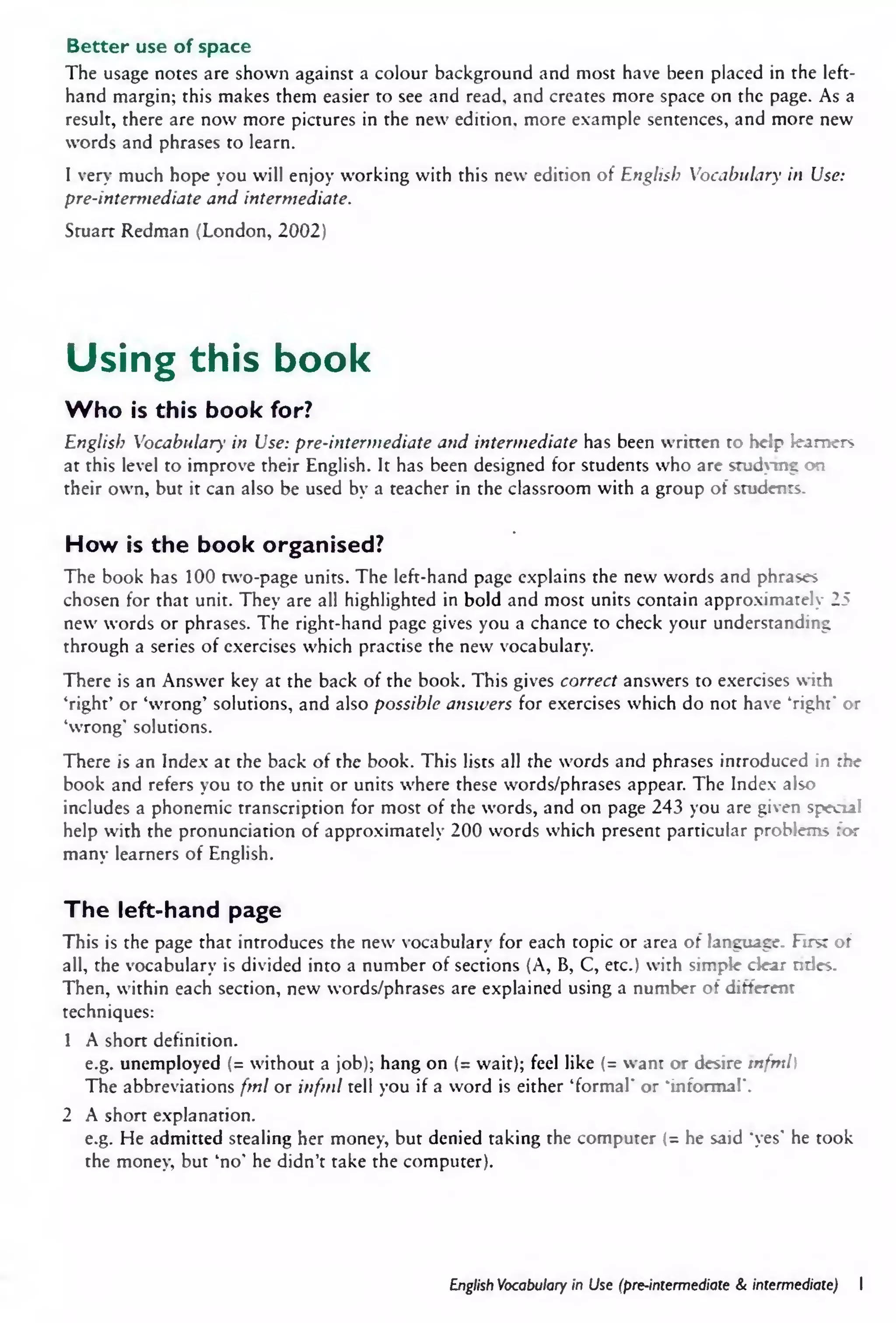 English vocabulary in use | PDF