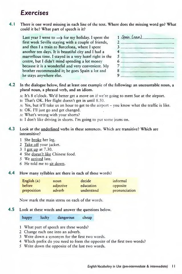 English vocabulary in use | PDF