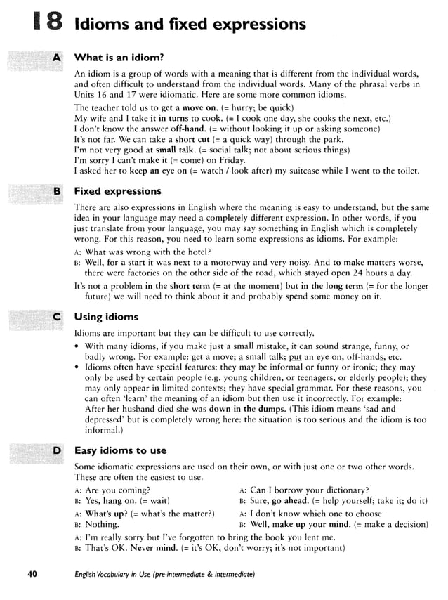English vocabulary in use preintermediate - (grammar) | PDF