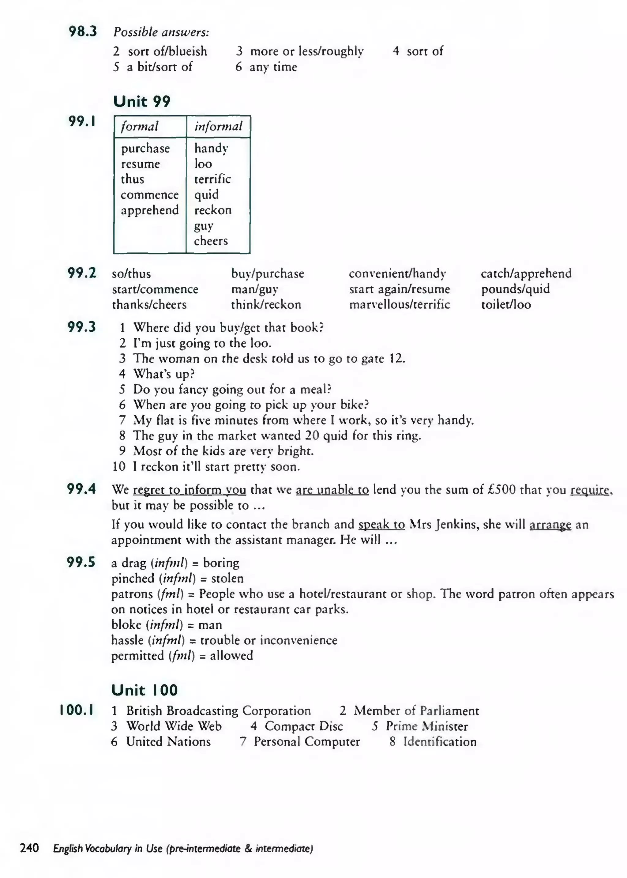 English vocabulary in use (pre intermediate & intermediate) | PDF