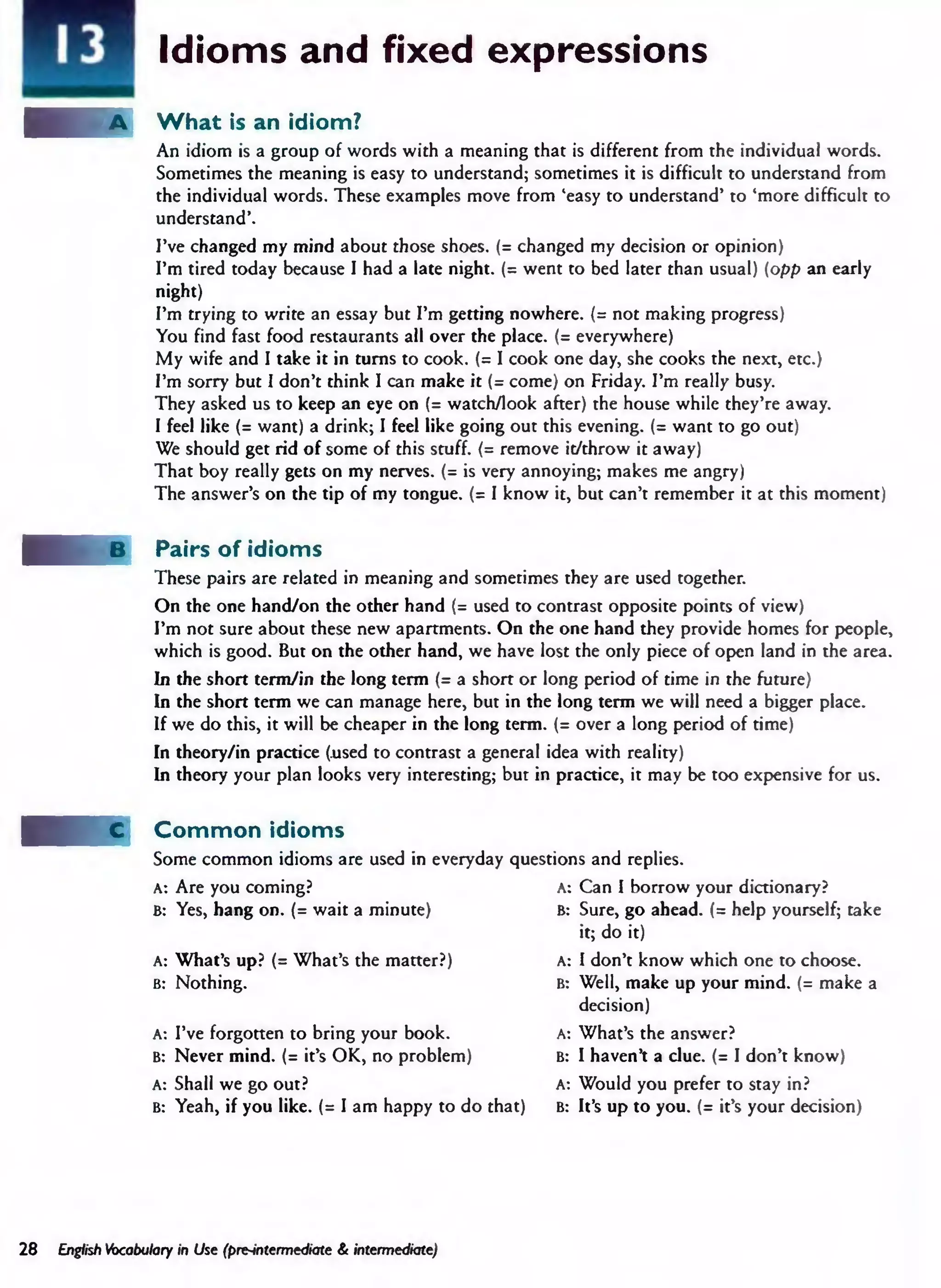 English vocabulary in use (pre intermediate & intermediate) | PDF