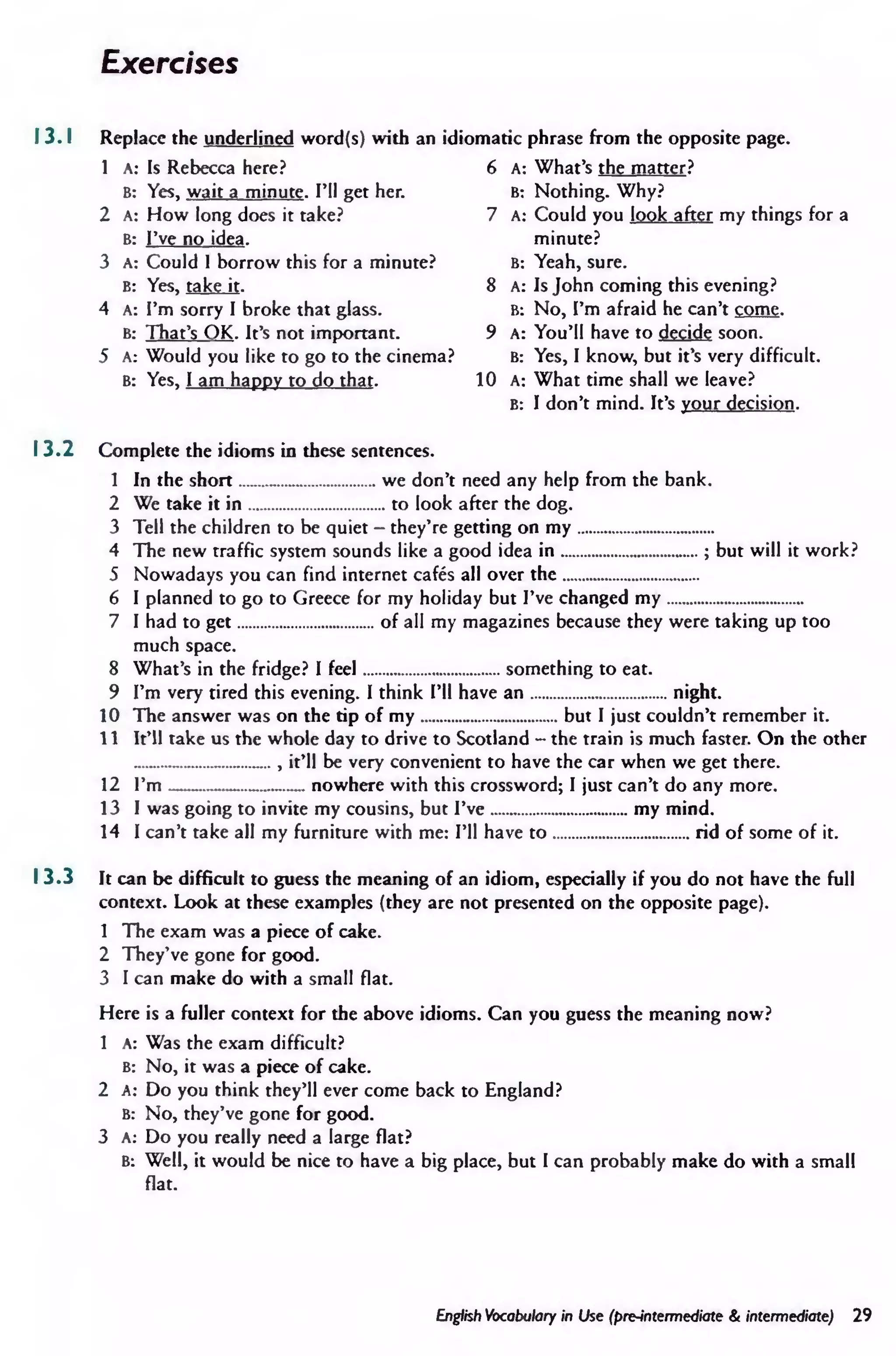 English vocabulary in use (pre intermediate & intermediate) | PDF