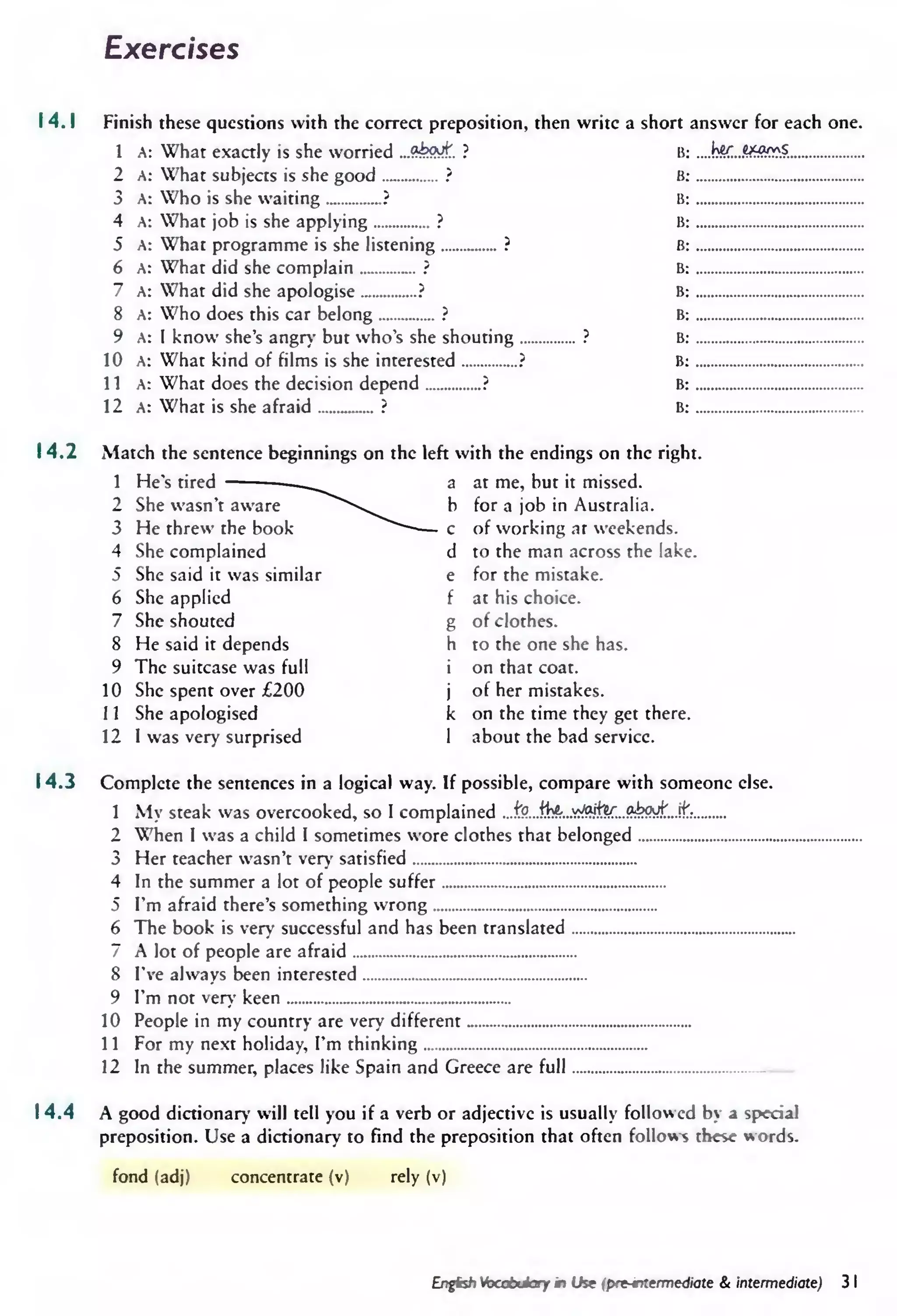 English vocabulary in use (pre intermediate & intermediate) | PDF