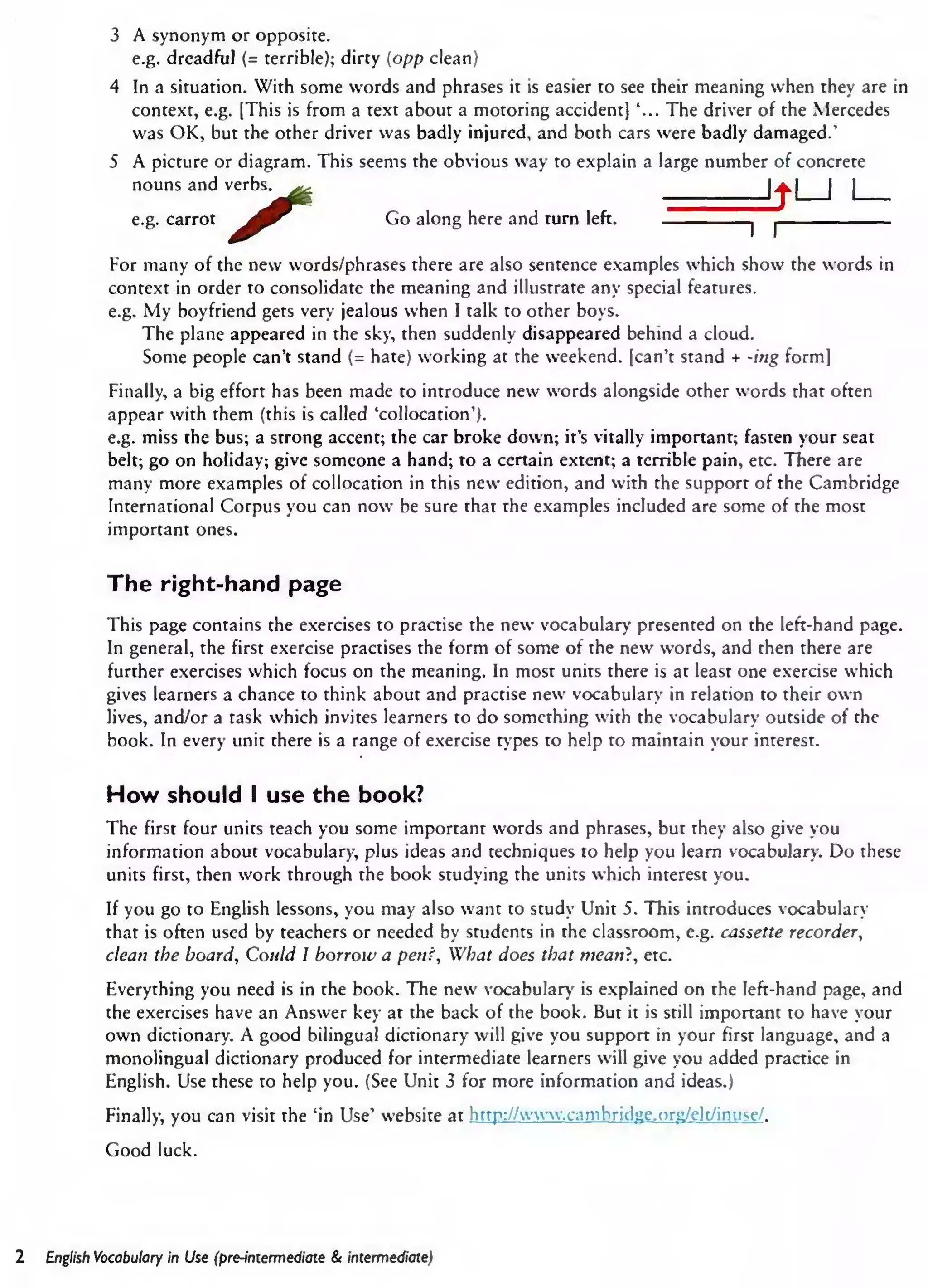 English vocabulary in use (pre intermediate & intermediate) | PDF