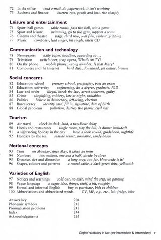 English vocabulary in use (pre intermediate & intermediate) | PDF
