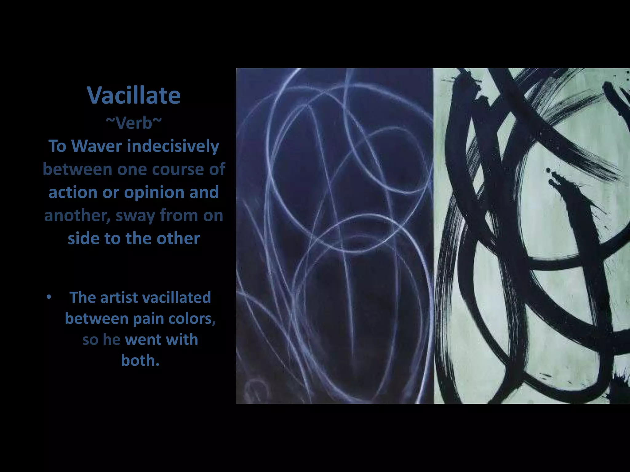 Waft and Vacillate Vocabulary Words | PPTX | Weather | Science