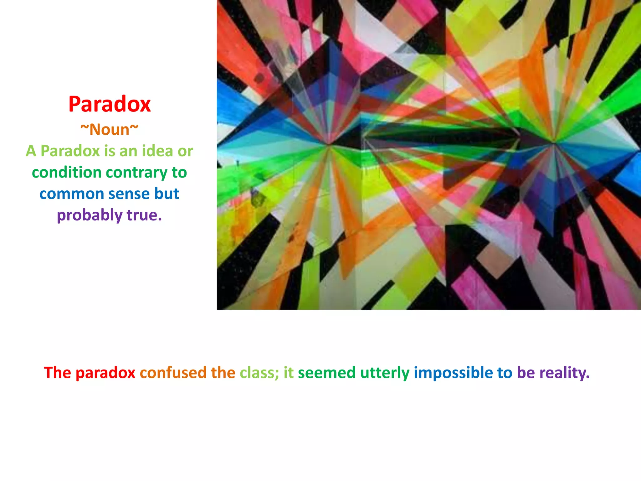 Paradox and Posthumous by Lenore | PPTX