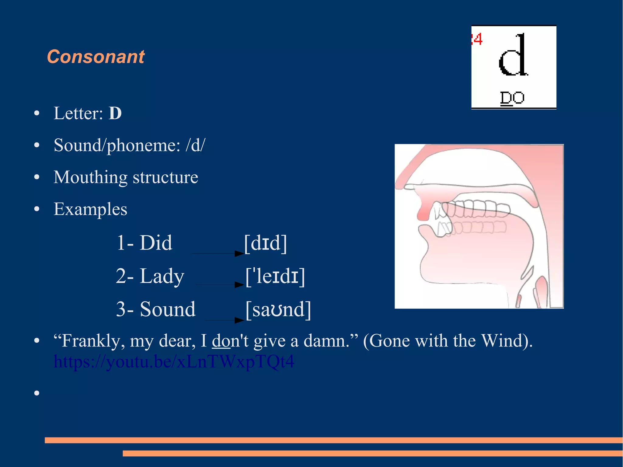 English Vowels and Consonants | PPT