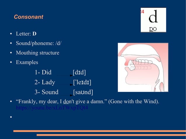 English Vowels and Consonants | PPT