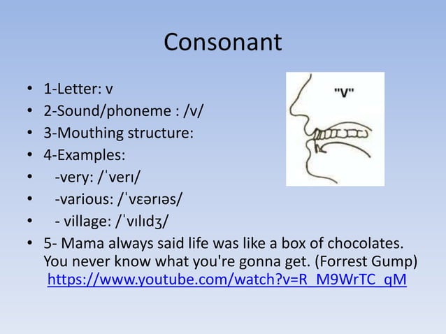 English vowels and consonants | PPT