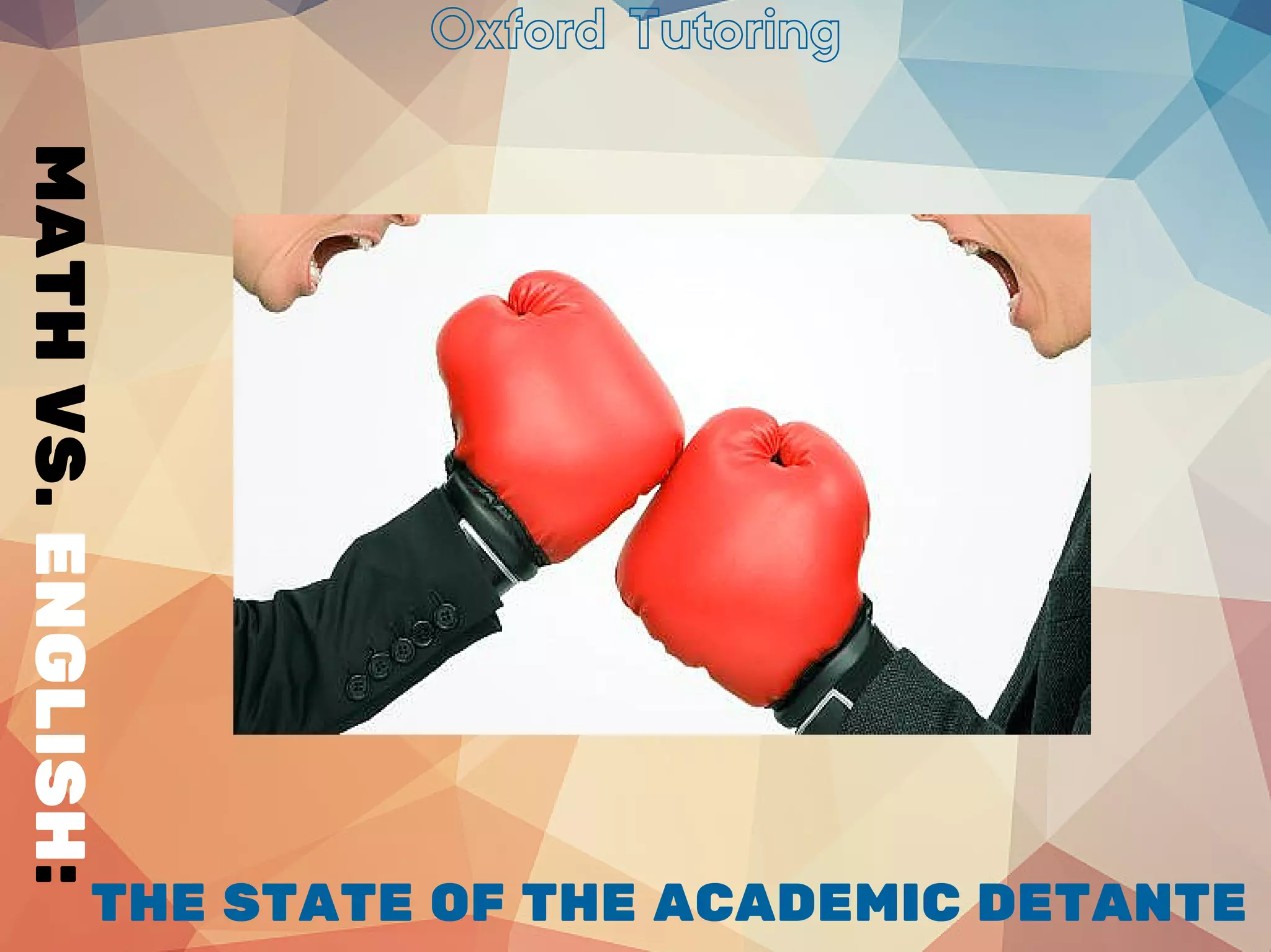 English vs. math the state of the academic detanete | PDF