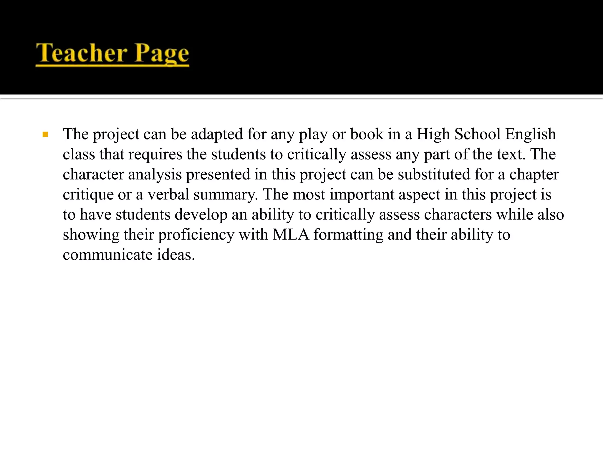 English webquest | PPTX