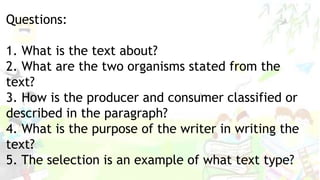 English Week 1 powerpoint quarter 3 week | PPT