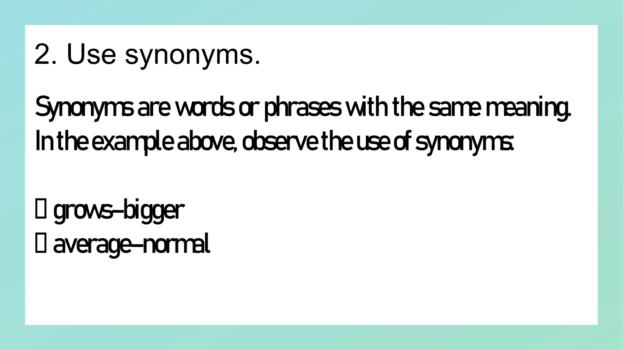 Restating Sentences and Summarizing Information from Various Text types ...