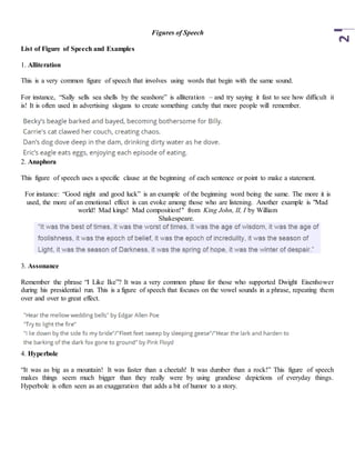 what is poetry & Figures of Speech (Hyperbole, Assonance, Anaphora ...