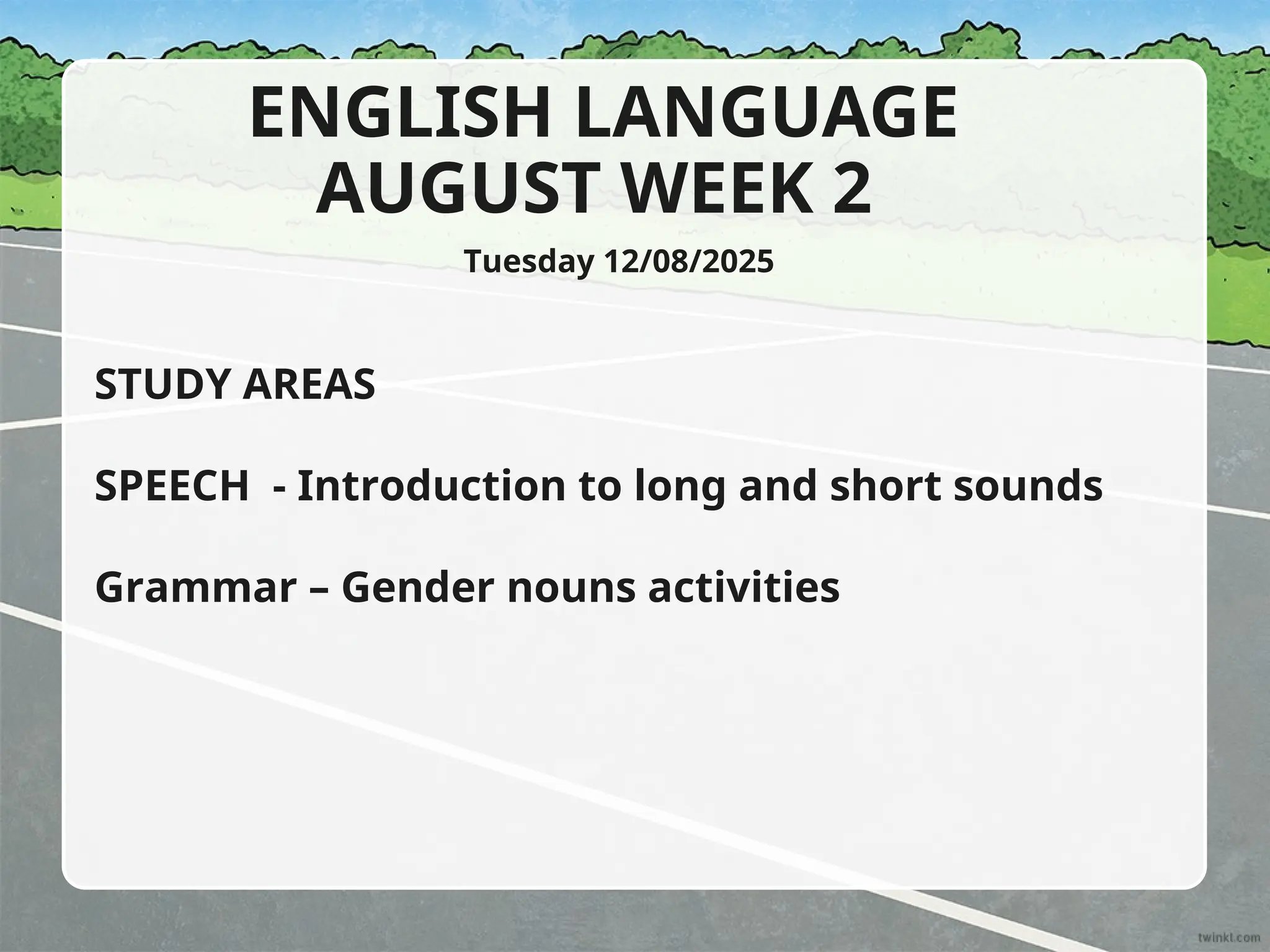 Introduction to Gender Nouns and Vowel Sounds | PPT