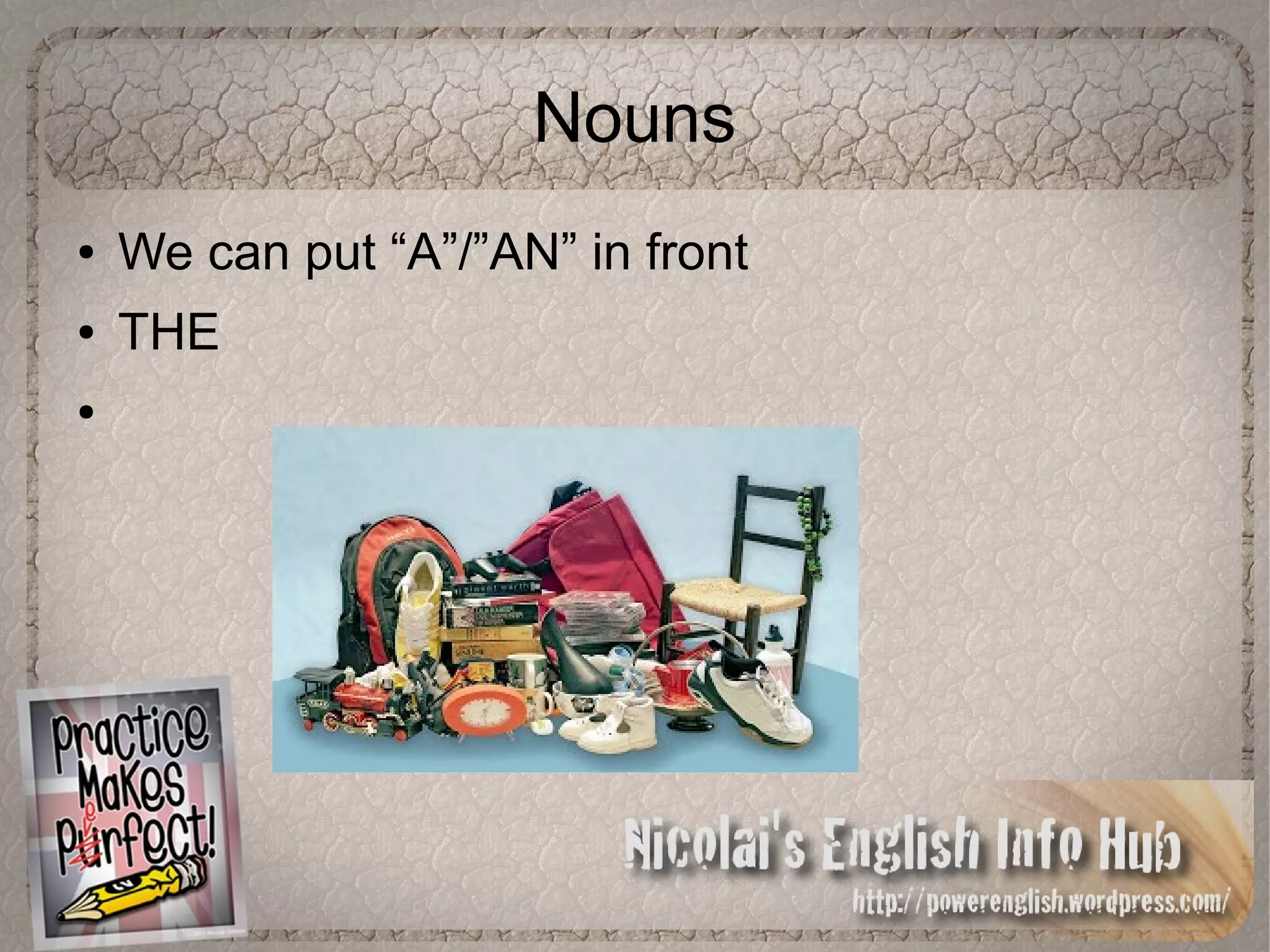 English Word Classes | ODP