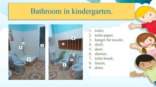 English words in kinderngarten suslyk | PPT