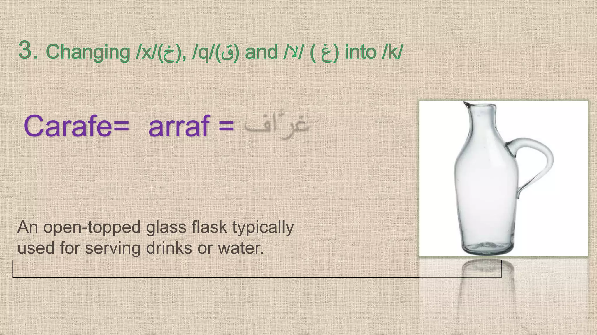 English words of Arabic origin | PPTX