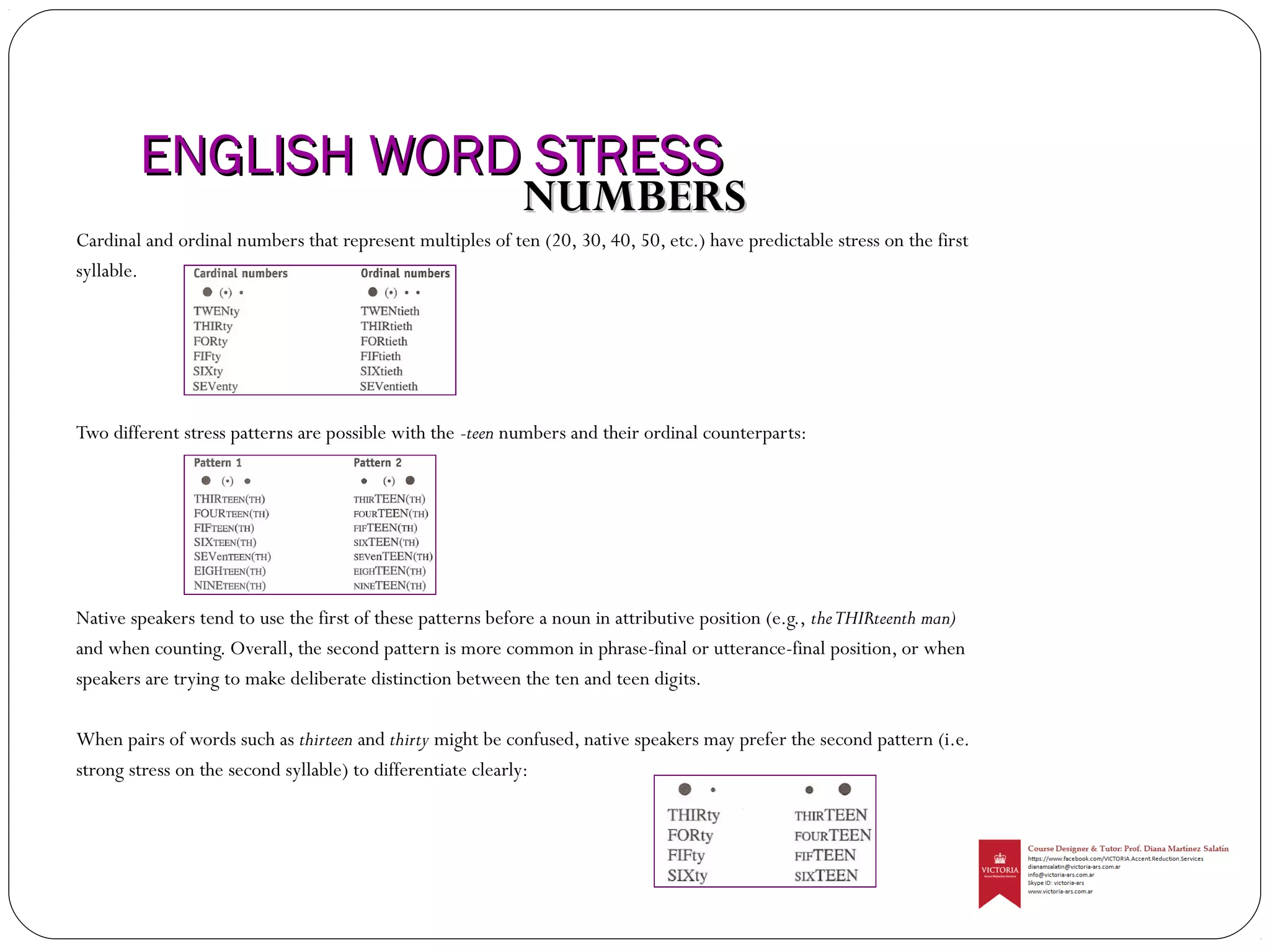 English word stress | PPT