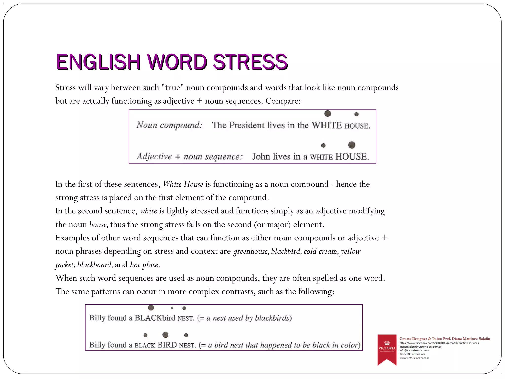 English word stress | PPT