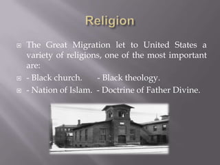 English work, the great migration. | PPT