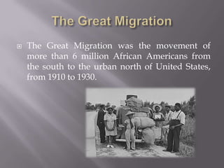 English work, the great migration. | PPT