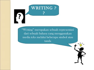 English writing | PPT