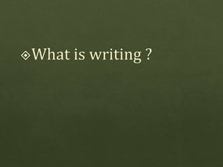 English writing skills | PPTX | Freelance Writing | Content Production