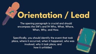 English Writing to InformNewspaper Report Writing Skills Educational ...