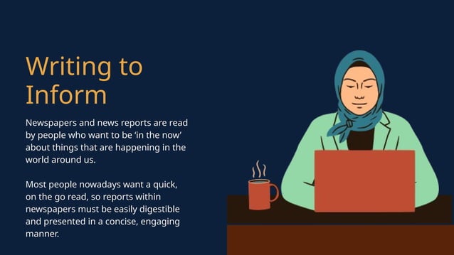 English Writing to InformNewspaper Report Writing Skills Educational ...