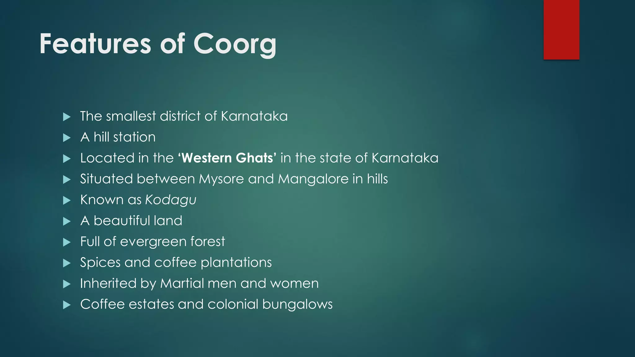 English_X_Glimpses_of_India_Mod._2_Coorg_PPT.pdf | Canoeing and ...