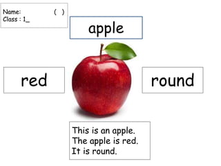 English y1 powerpoint 1 | PPTX