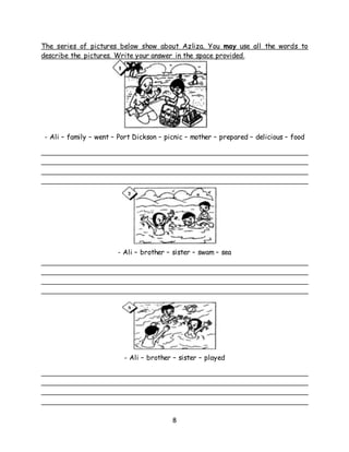 English year 4 kssr paper 1 | DOCX