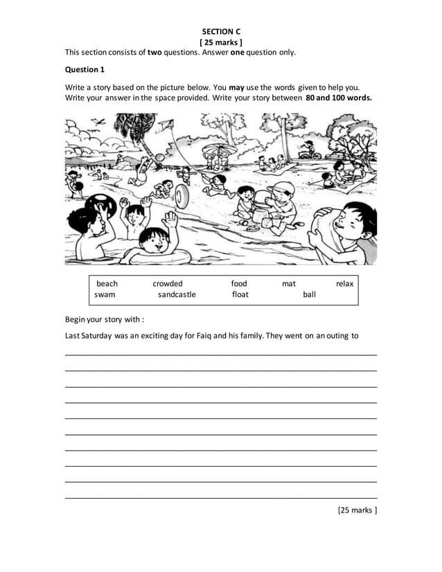 English year 4 paper ii | PDF