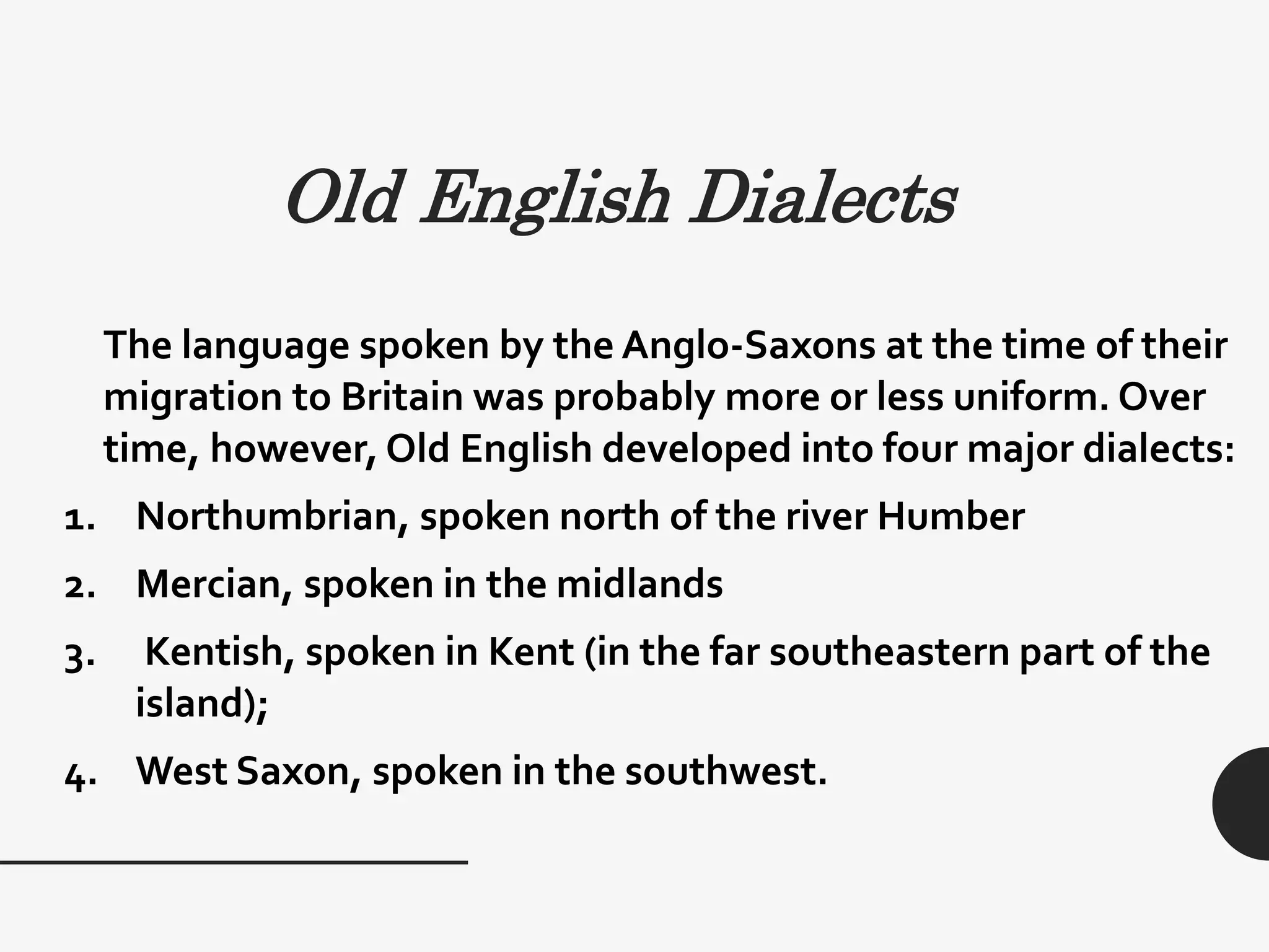 English Literature Ages (edited) | PPTX