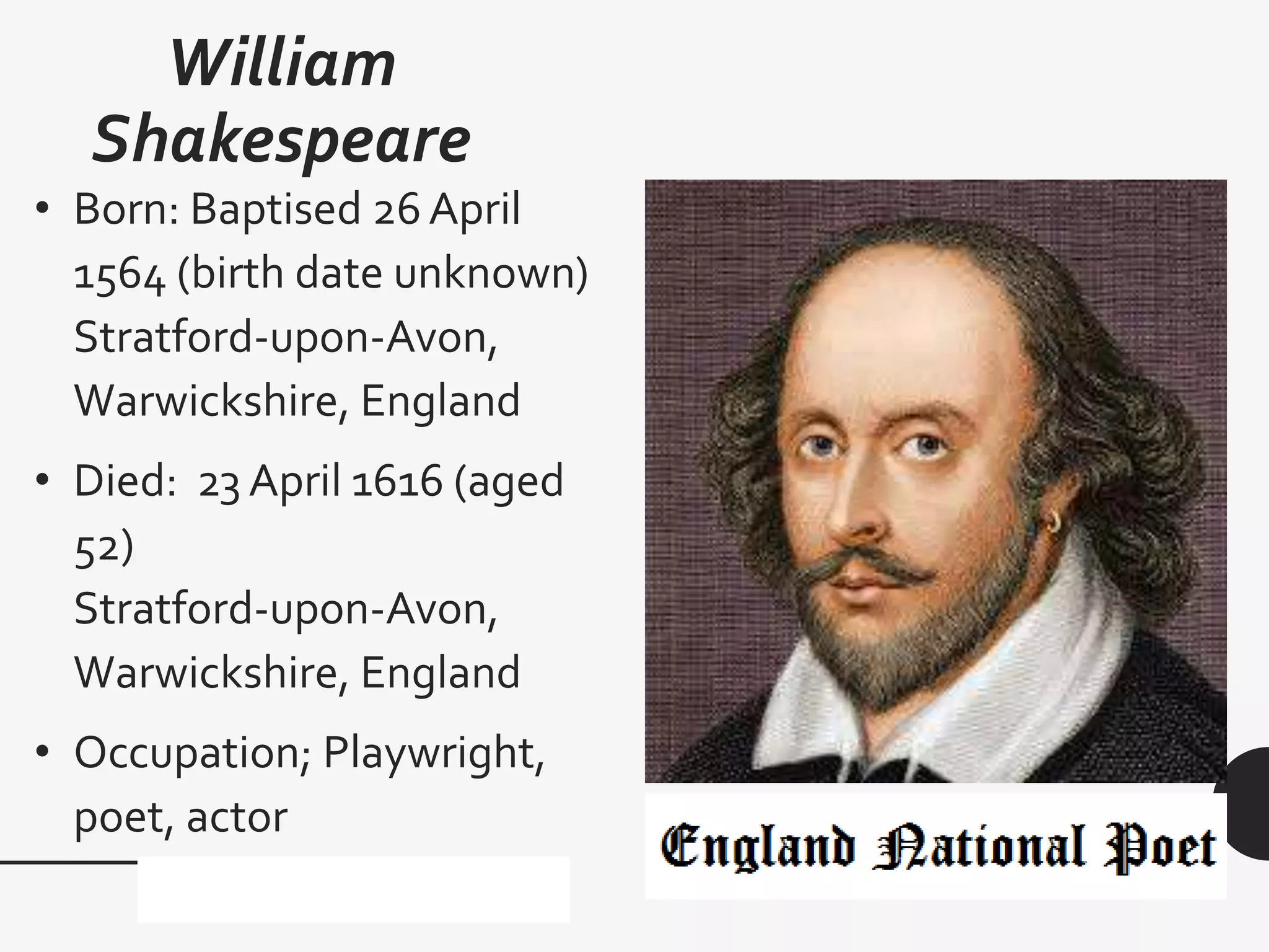 English Literature Ages (edited) | PPTX