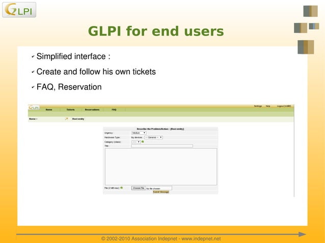 GLPI talk at FOSDEM 2011 | PDF | Technology & Computing