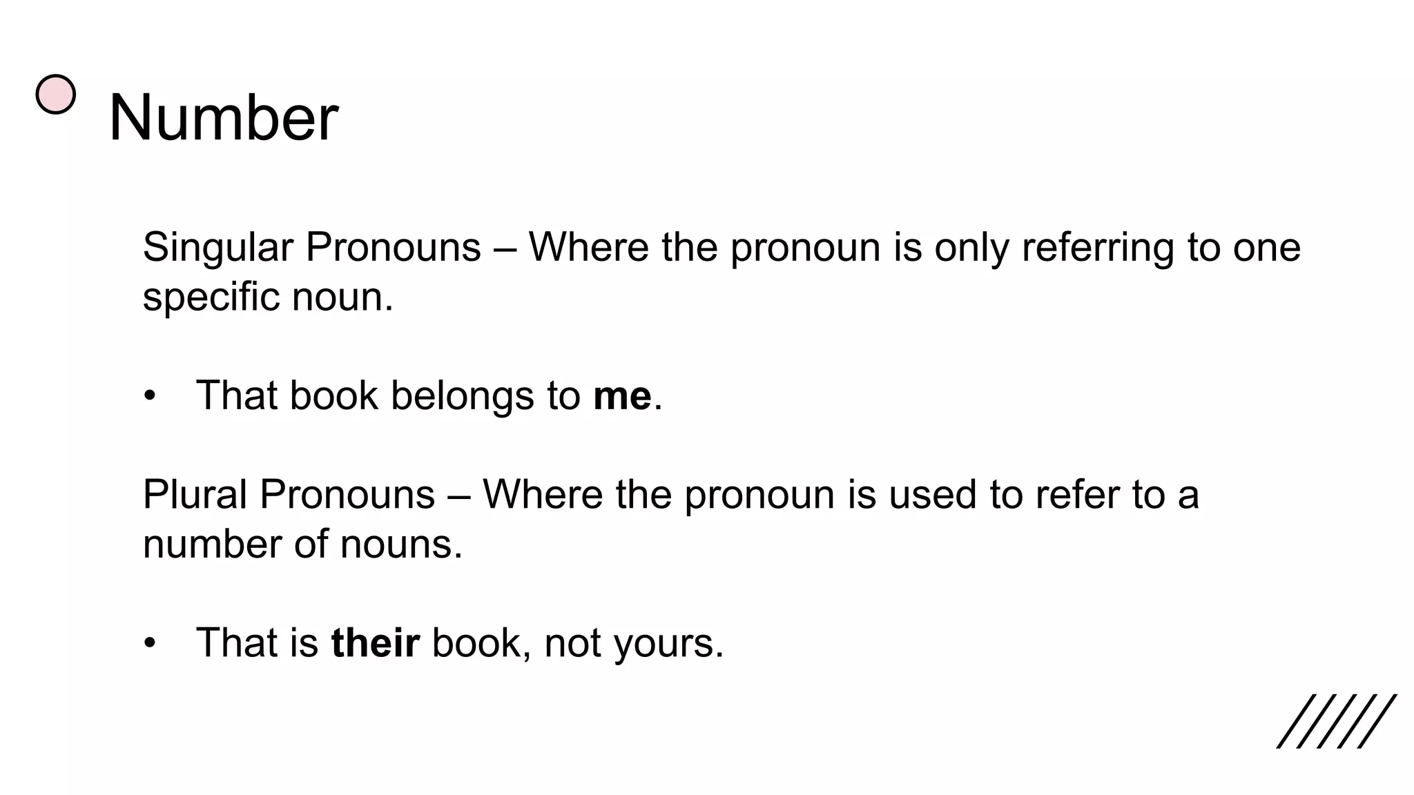 Englsh Pronouns | PPTX