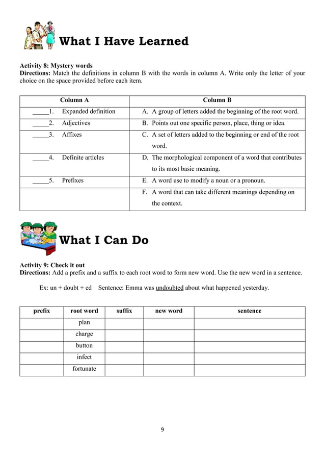 Expanded definition: technical and operational | DOCX | Education