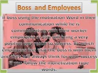 English presentation what is communication using motivation in ...