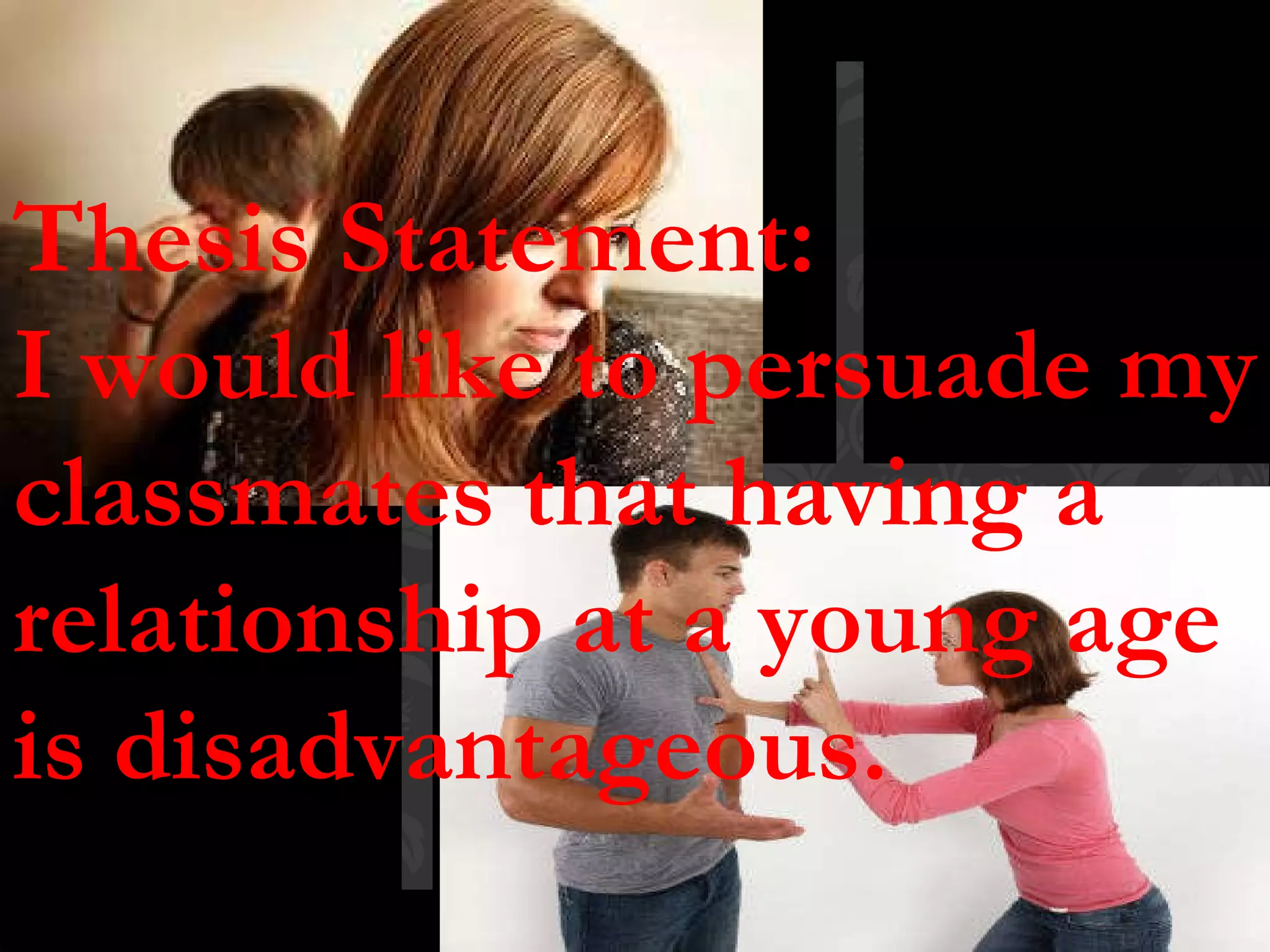 The Troubles of Teenage Relationships | PPT