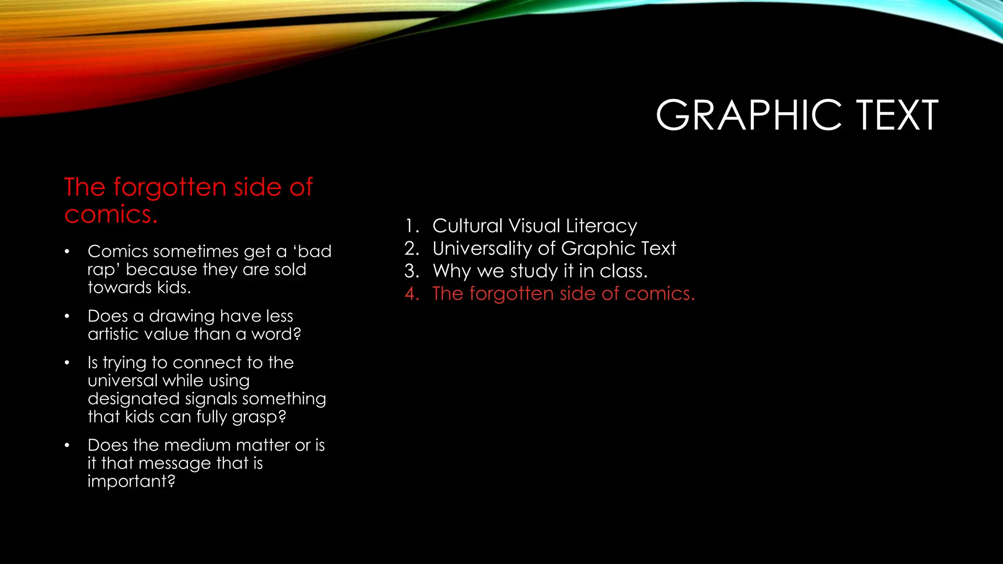 What is Graphic Text and Cultural Visual Literacy | PDF