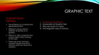 What is Graphic Text and Cultural Visual Literacy | PDF
