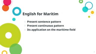 introduction of maritime English on vessel | PPTX
