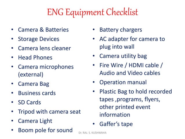 Electronic News Gathering | PPSX | Email | Internet