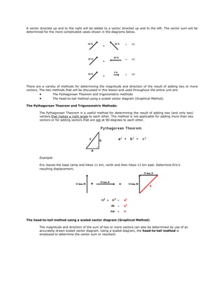 Engmech 01 (vectors) | PDF | Physics | Science